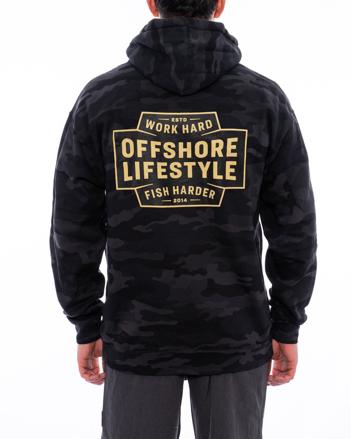 BADGE PULLOVER HOODIE – Offshore Lifestyle